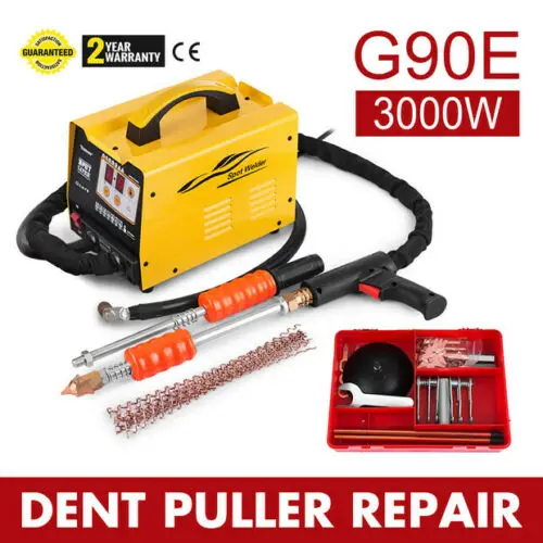 G90E Vehicle Panel Spot Puller Dent Repair Welder Bonnet Door Repair ...
