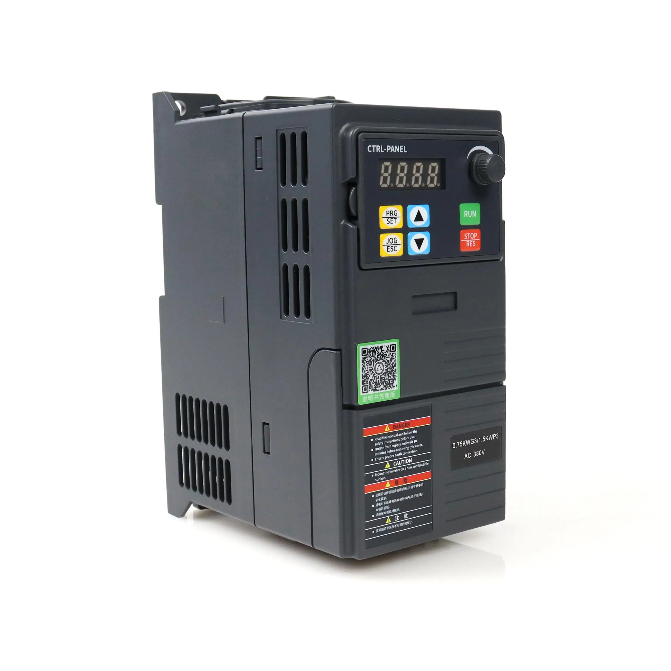 220V VFD Variable Frequency Drive Converter Inverter Single-Phase Pump ...