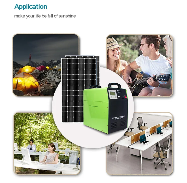 Whole House 220V 1000W 1500w Portable Solar Power Generator Running ...