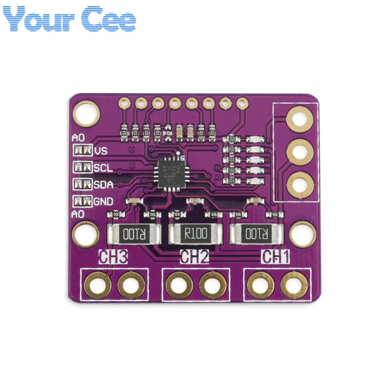 CJMCU-3221 I2C SMBUS INA3221 Triple-Channel Voltage Monitor