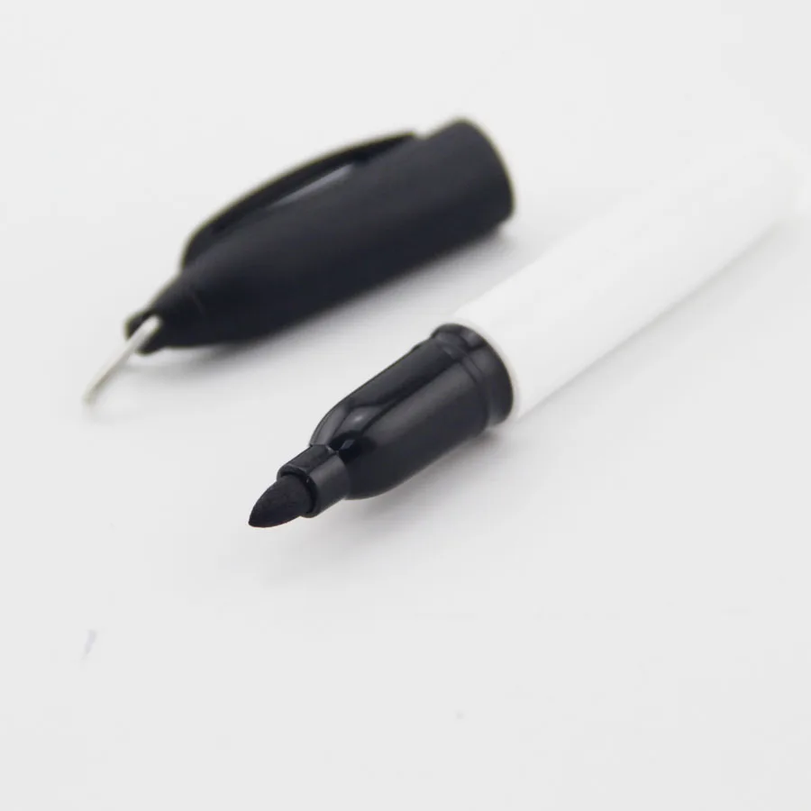 Colored Felt Tip Mini Permanent Markers - 12 Colors