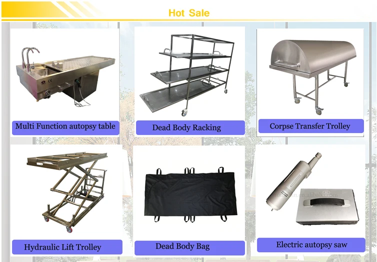 Funeral Supplies Simple Human Dissection Table Dead Body Embalming ...