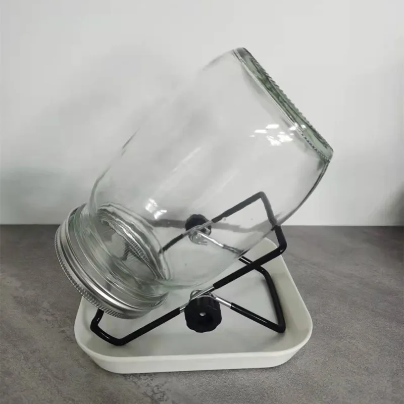 16oz 32oz Complete Seed Sprouting Jar Kit Wide Mouth Mason Jars With ...