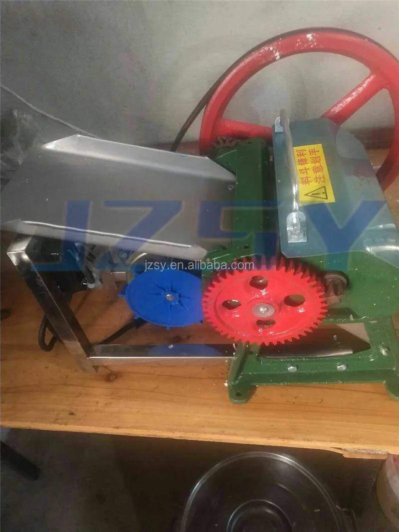 JZSY Hand Kelp Cake bar Cutter/manual Electric CIndia Pizza Thin ...