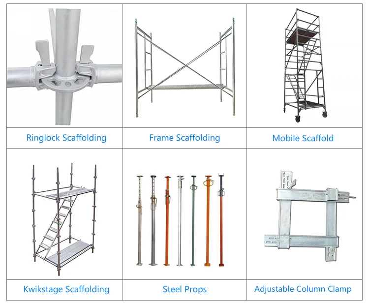Aluminium Mobile Towers Scaffold Layher System 6m for Construction ...