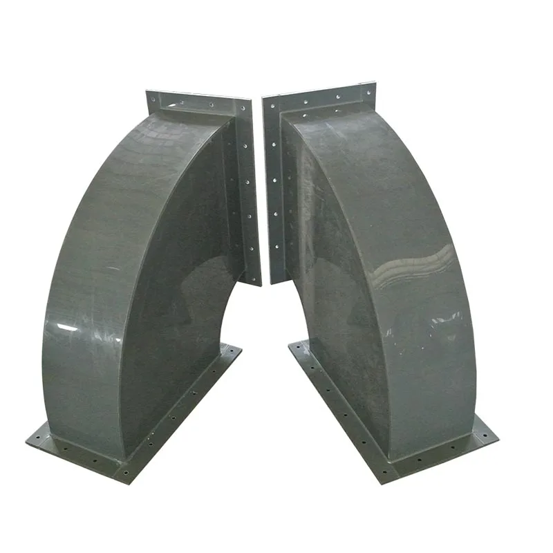 45/90 Degrees Pp Polypropylene Hvac Rectangular Duct Elbow - Buy ...