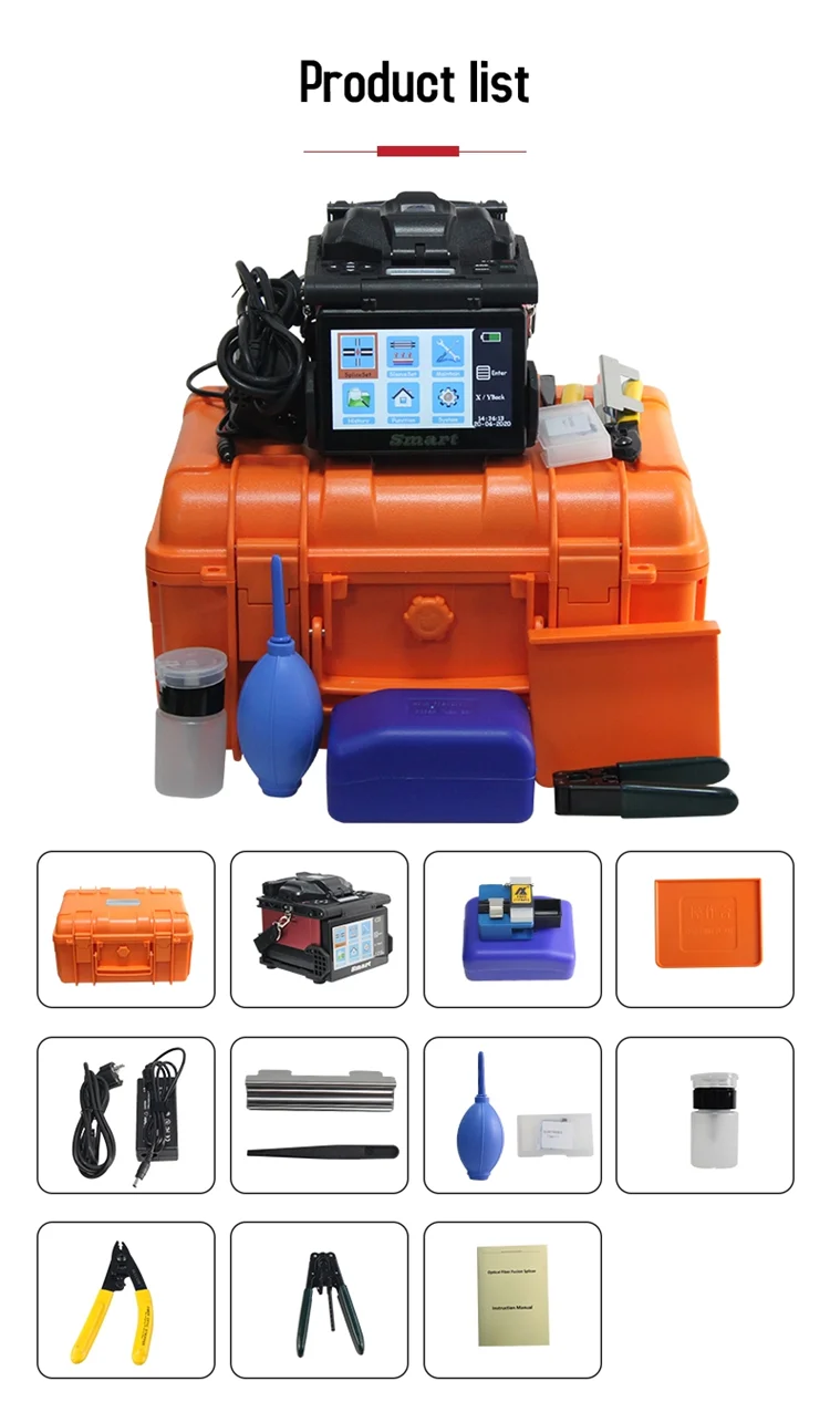 Eloik ALK-A3 Optical Fiber Fusion Splicer - 7s Splicing, 15s Heating, 0 ...