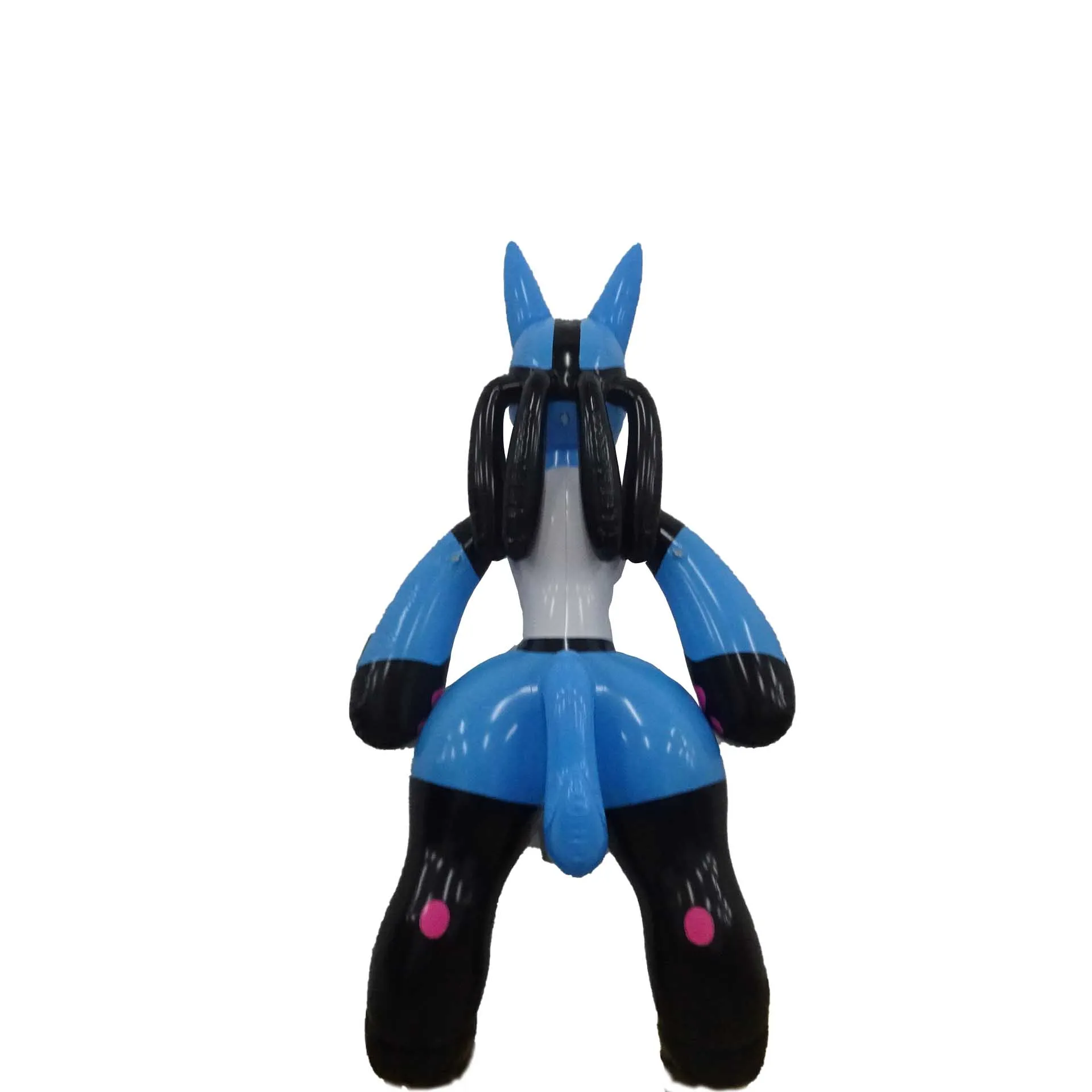 Mega Lucario Anthro Canine Cartoon - Custom Inflatable Toy