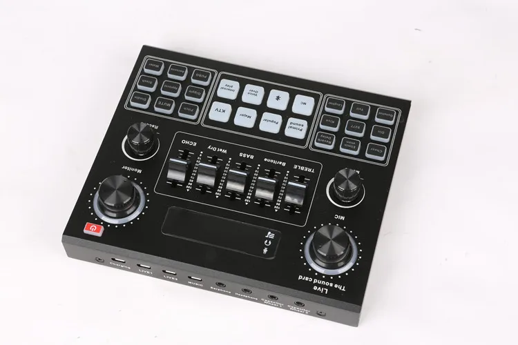 V9 Audio Sound Card Broadcast Pc Android Phone Usb Status Mic Audio ...