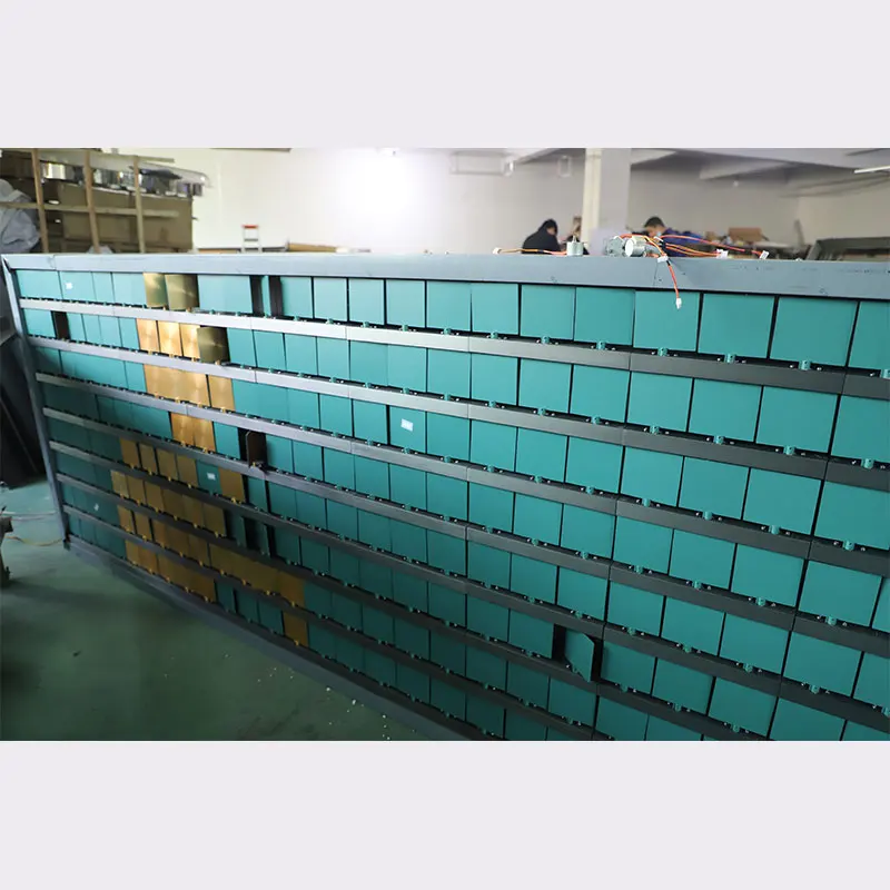 Interactive Art Installation - Mechanical Flip-Disc Kinetic Art