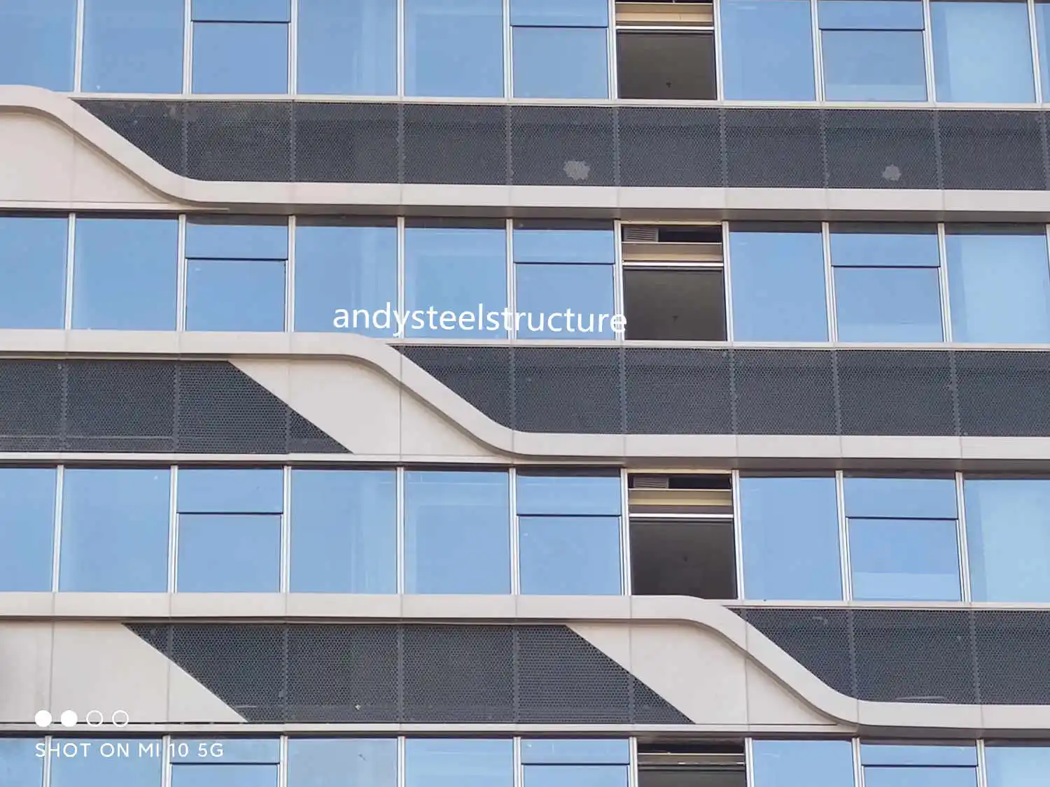 High Rise Exterior Curtain Wall Office / Shopping Mall Building ...