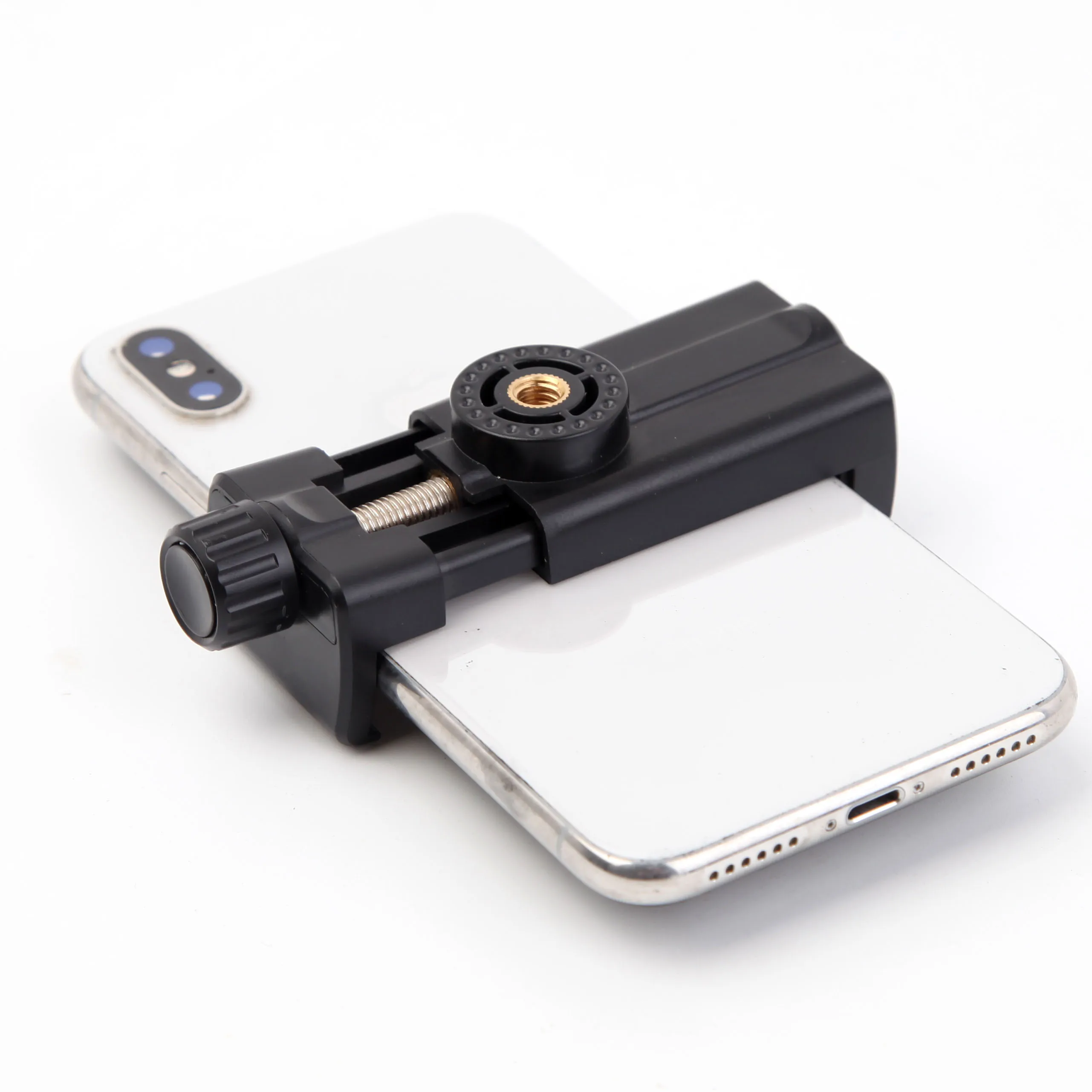 Universal 1/4" Screw Adjustable Phone Stand Holder 360 Degree Rotatable ...