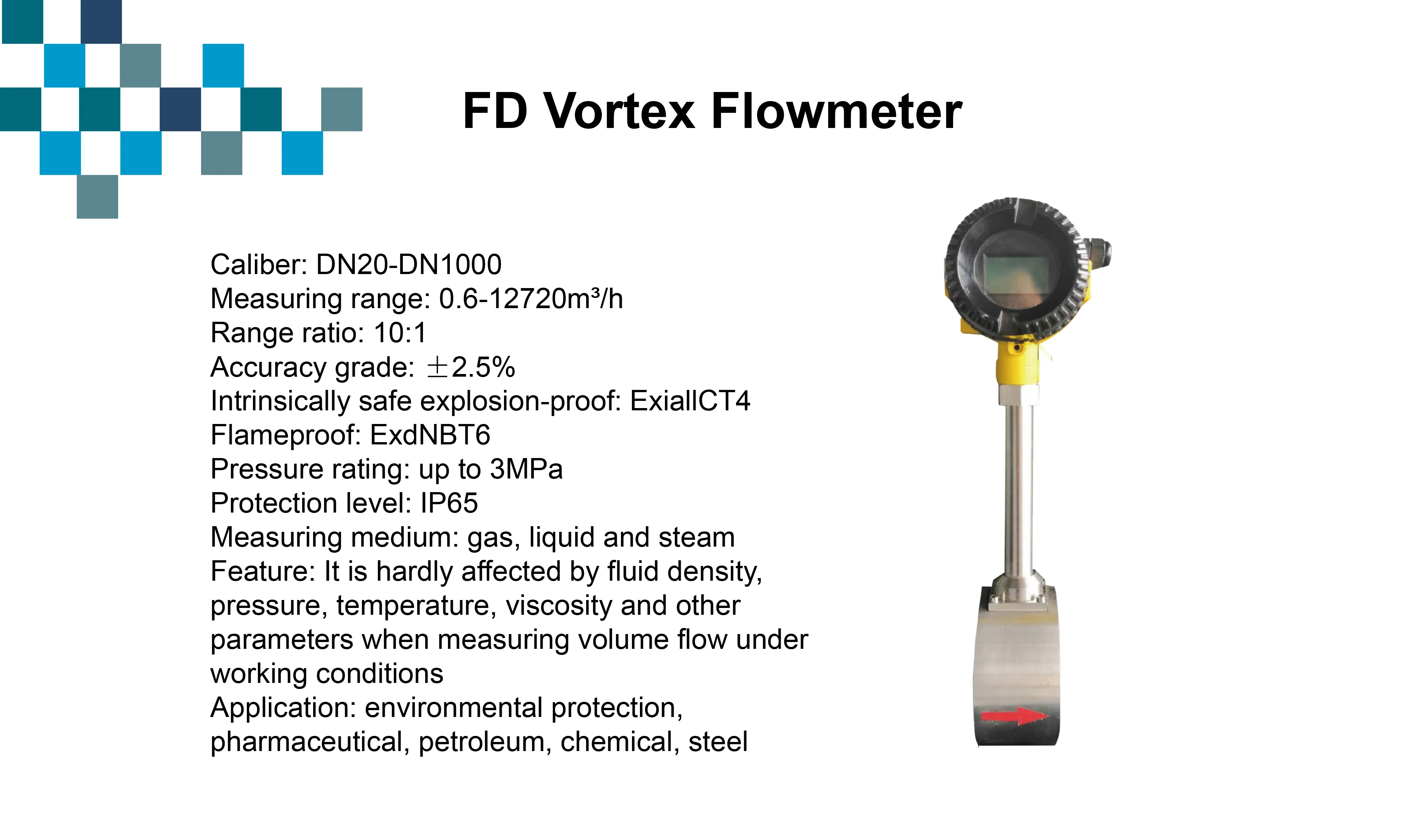 RS485 Electromagnetic Magnetic Flowmeter for 2-4-8 Inch Pipelines