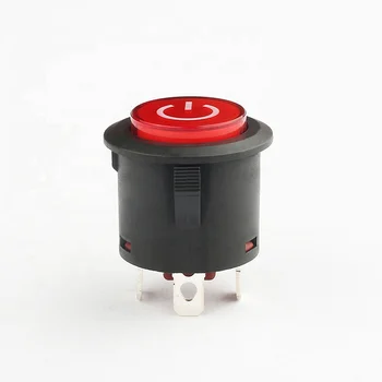 12 Volt 24 Volt Snap Action Interlock 22mm Push Button Switch - Buy ...