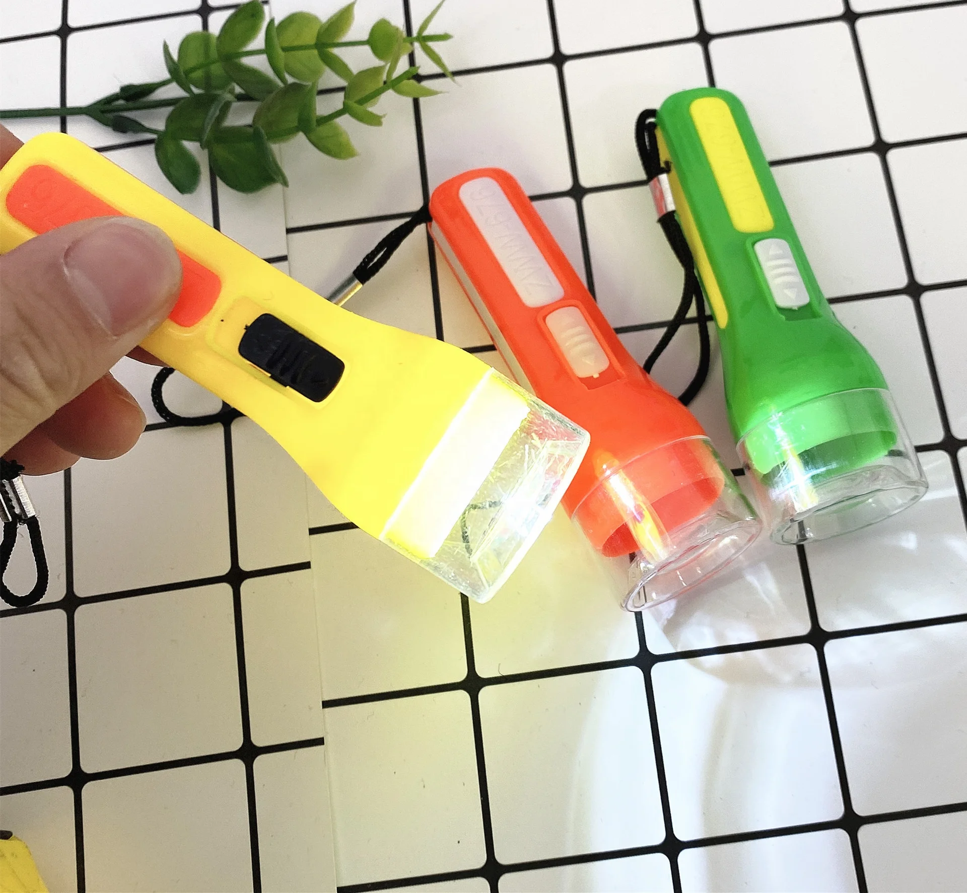 Wholesale Cheap Led Flashlight Abs Plastic Pocket Size Gift Flashlight ...