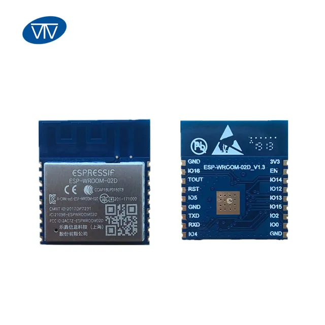 Original Espressif Esp-wroom-02d Wifi Modules Iot Modules Esp8266 Module With Pcb Antenna With ...