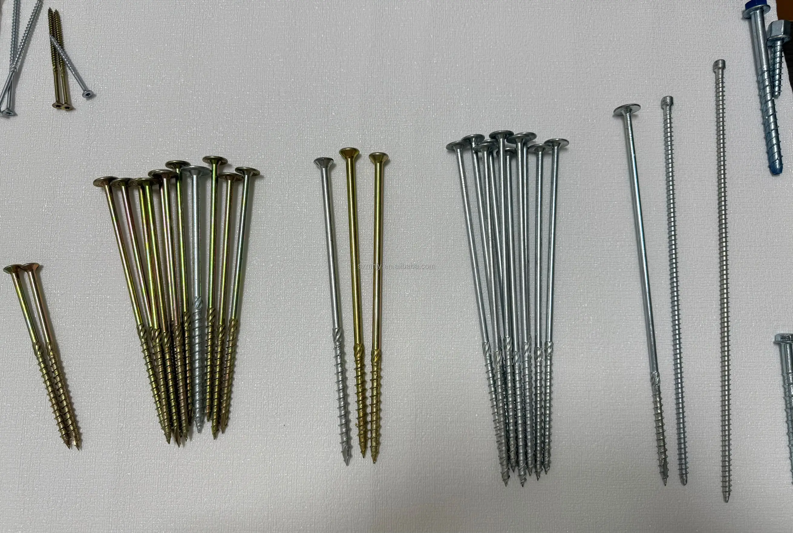 Meihao Homeland Large 8*180 Flat Head SIP Fasteners Modern Durable Zinc Blue White Zinc ...