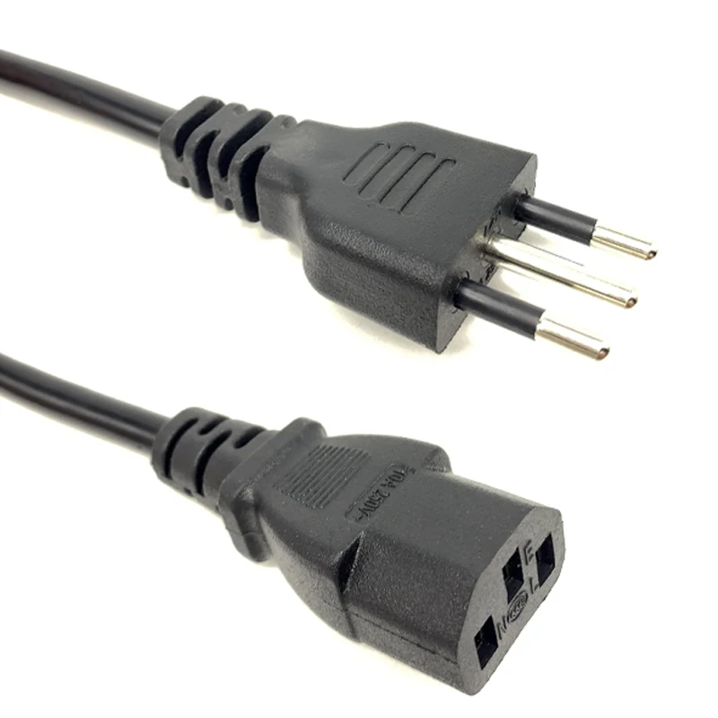 Italian Standard Plug Cable C13 1.5m Foot Meter Number Of Wire Core ...
