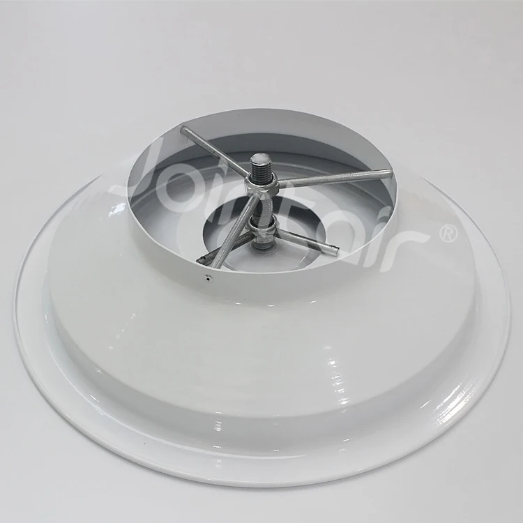 Aluminum Round Ceiling Air Circular Diffusers For Hvac System - Buy ...