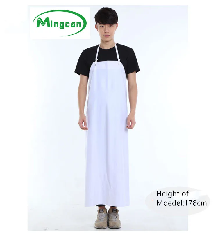 Heavy Duty Waterproof TPU Apron for Women - Reusable Butcher Apron ...