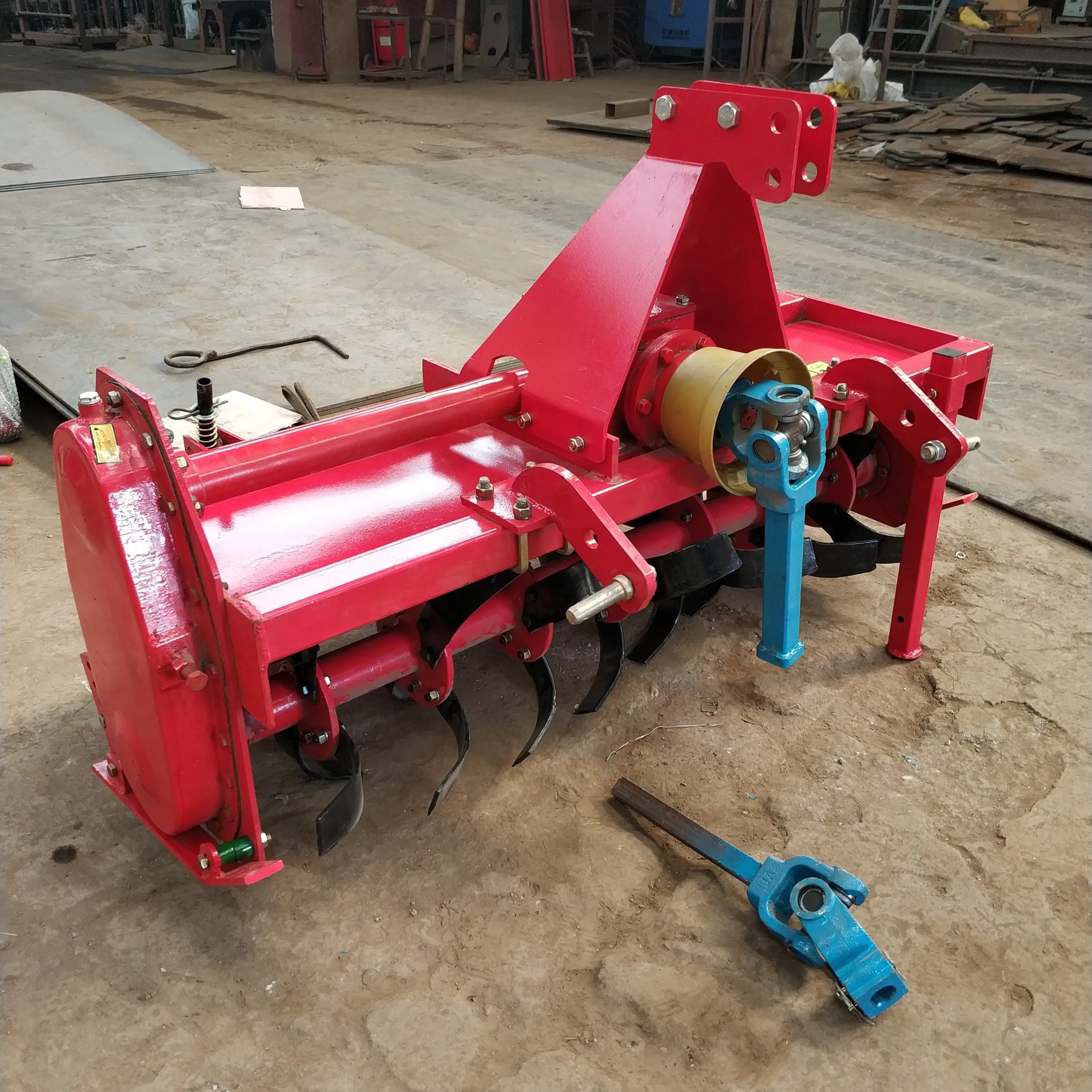 3 Point Tractor Rotary Cultivator Tiller Ploughing Machine - Buy Rotary ...