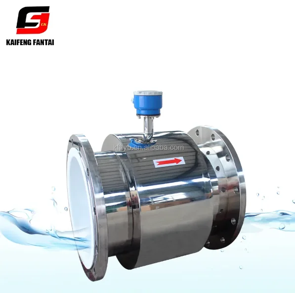 Dn3-dn3000 Flowmeter Vertical Large Bore Irrigation Water Connected ...