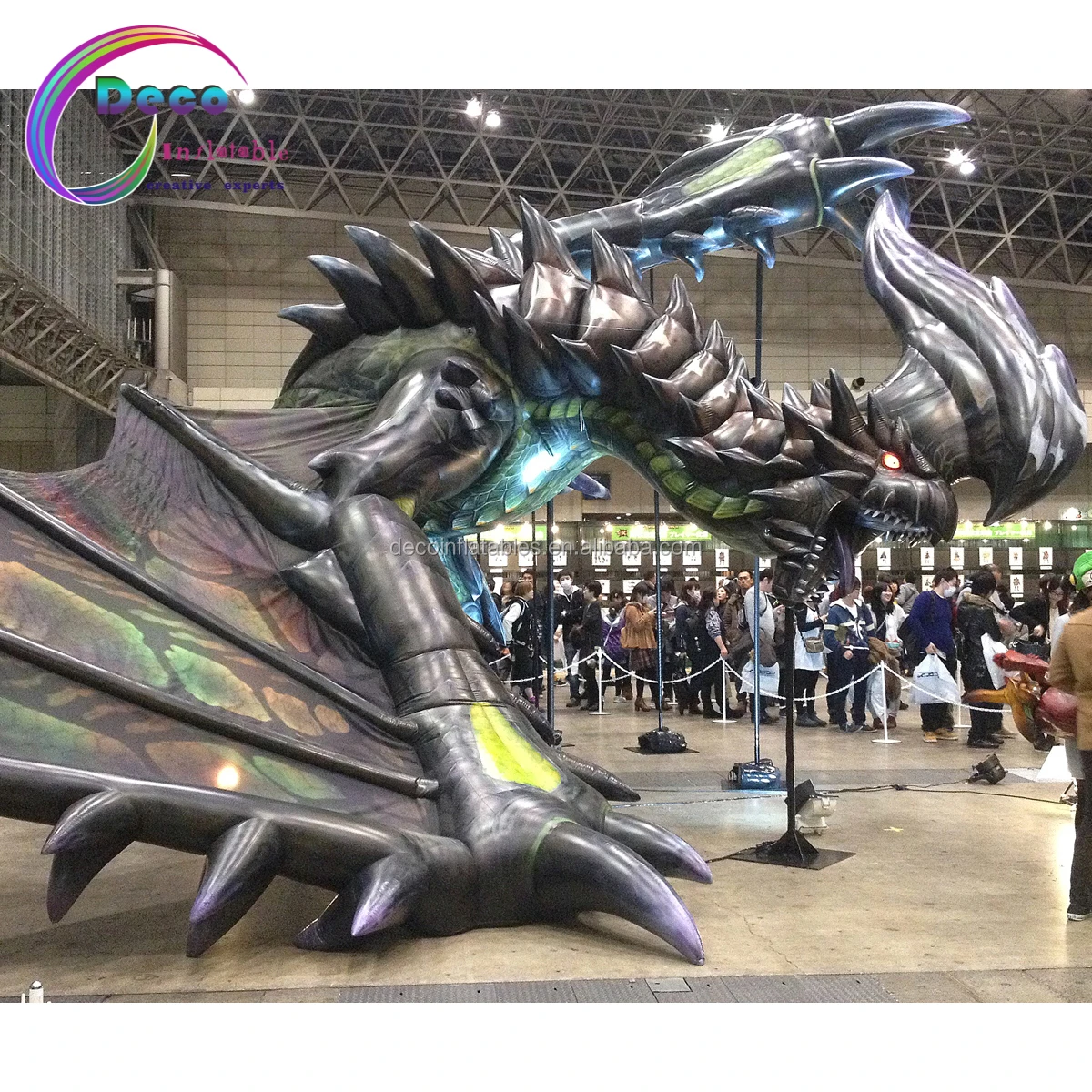 Lifelike Giant Inflatable Zenith Dragon Animal For Event Decoration ...