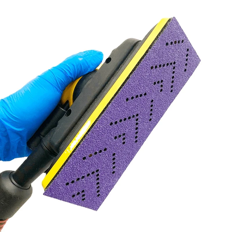 Saber 70x198mm Purple Abrasive Strips - 240 Grit Sandpaper
