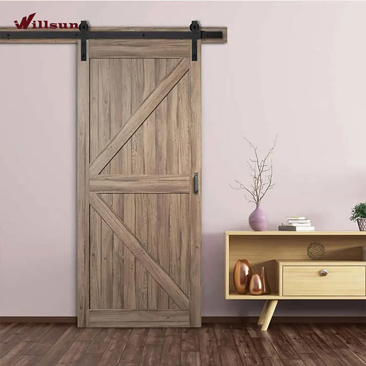 Amerikanische Art Original Holz Scheunentor Vertikale Maserung Eingang ...