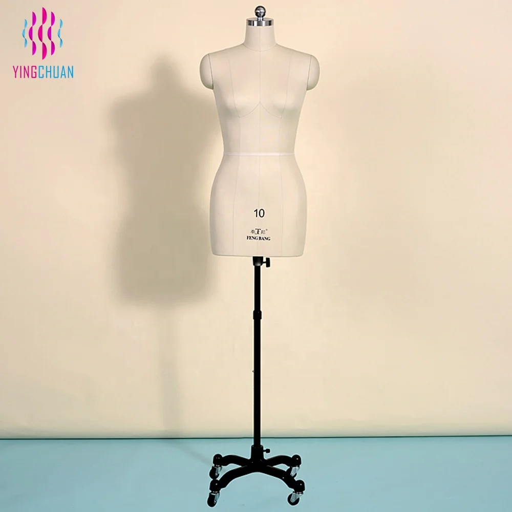 Female Fabric Mannequin Torso Adjustable Dress Form Dummy| Alibaba.com