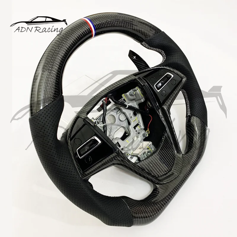 Carbon Fiber Steering Wheel For Cadillac Cts Ats 2014-2019 - Buy For ...