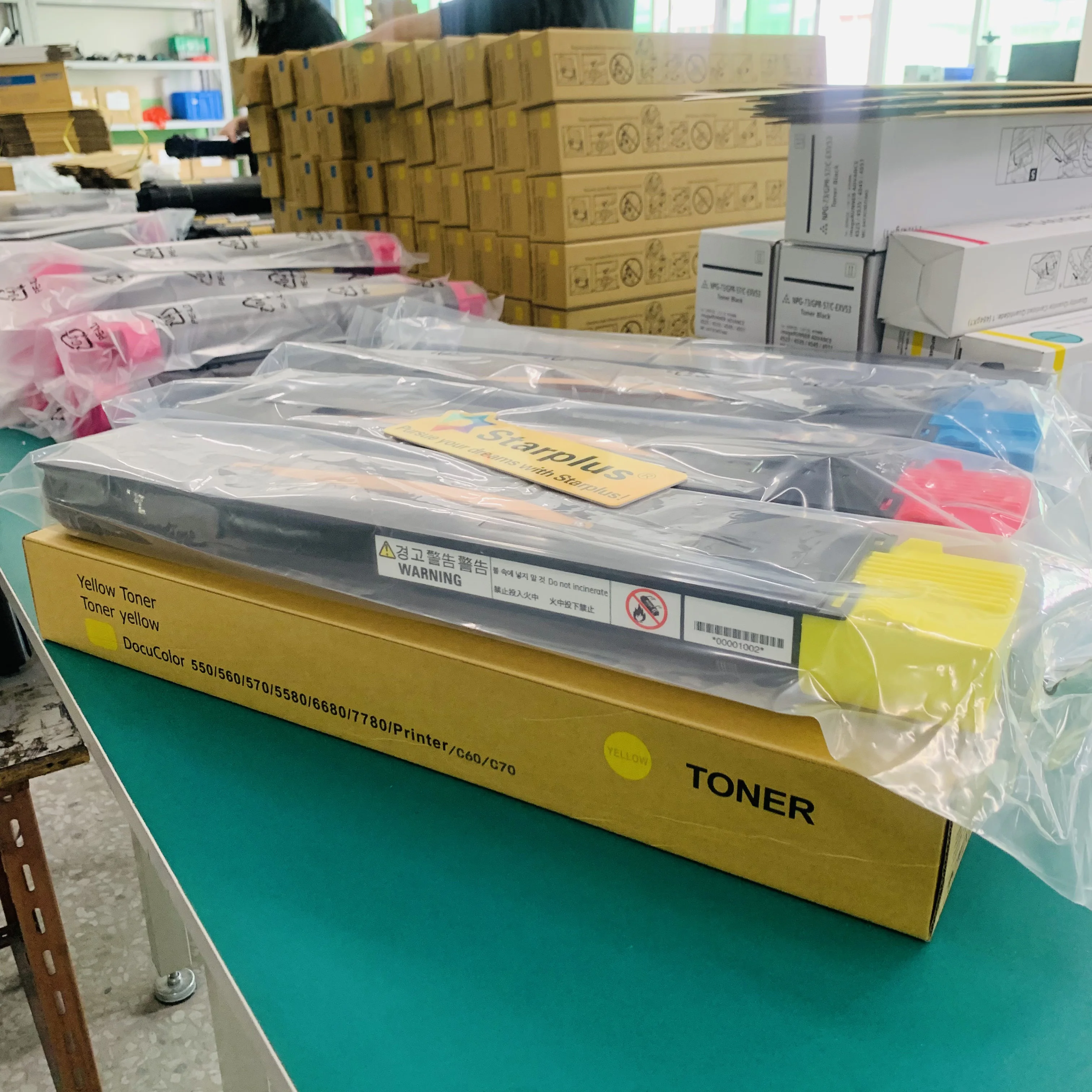 Starplus Hot Sale Toner Cartridge Dc C550 C560 5580 7780 C60 70 J75 For ...