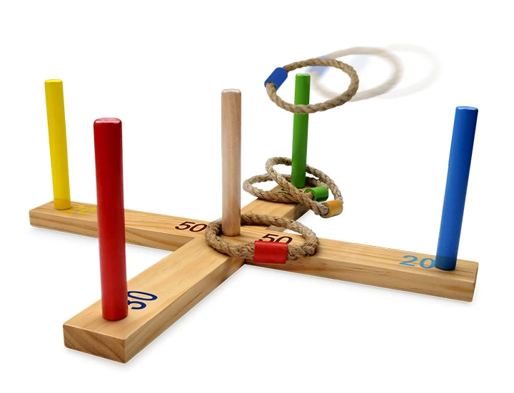 Ring Toss Yard Game - Fun Outdoor Activity for Kids & Adults