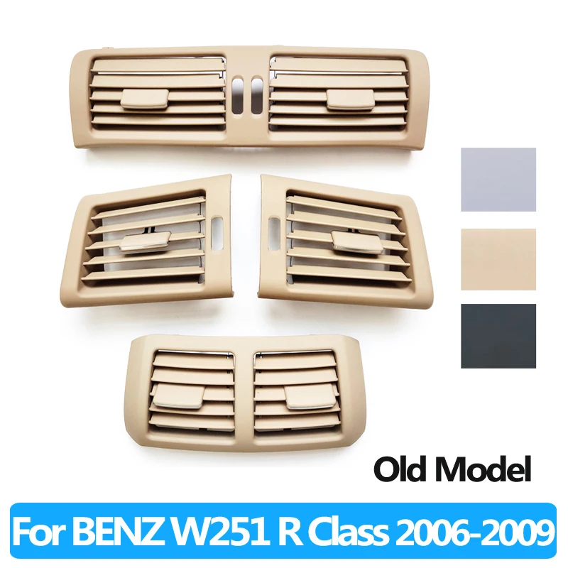 Dashboard Chromed Air Vent Grille Cover Panel For Mercedes Benz W251 ...