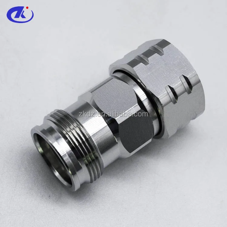 Rf Coaxial Connector Mini Din 4.3/10 Male To Female Adapter Connector ...