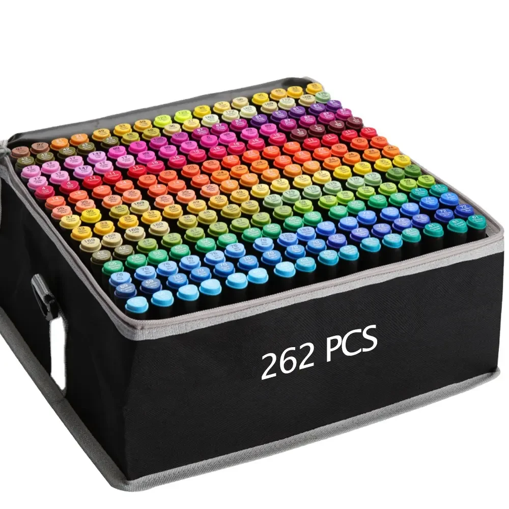 Dual-head Touch Color Pen Set - 30 Colors for Artistic Creativity
