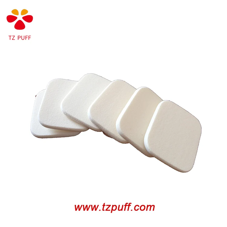 Factory Wholesale Sbr Latex Square Shaped Sponge Puff Cosmetic Makeup ...