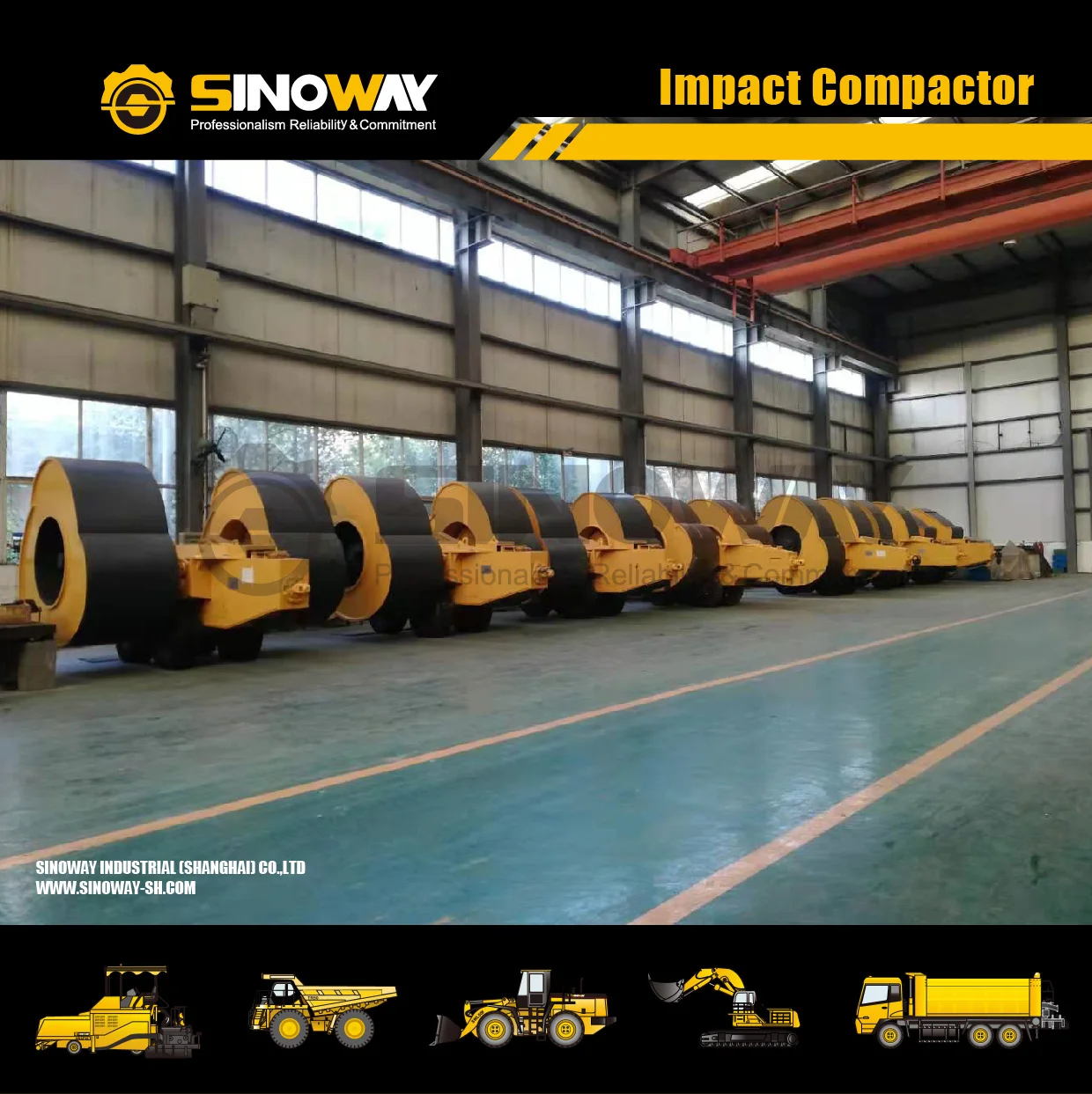 Dynamic Ground Compaction SWRD85 Rapid Impact Compactor for Sale ...