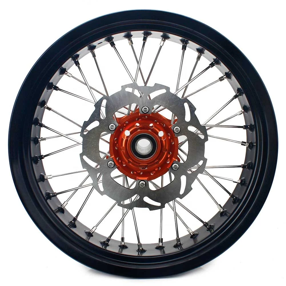 Mx Front And Rear Wheels Supermoto 17 Inch Motard Wheels Set For Ktm ...