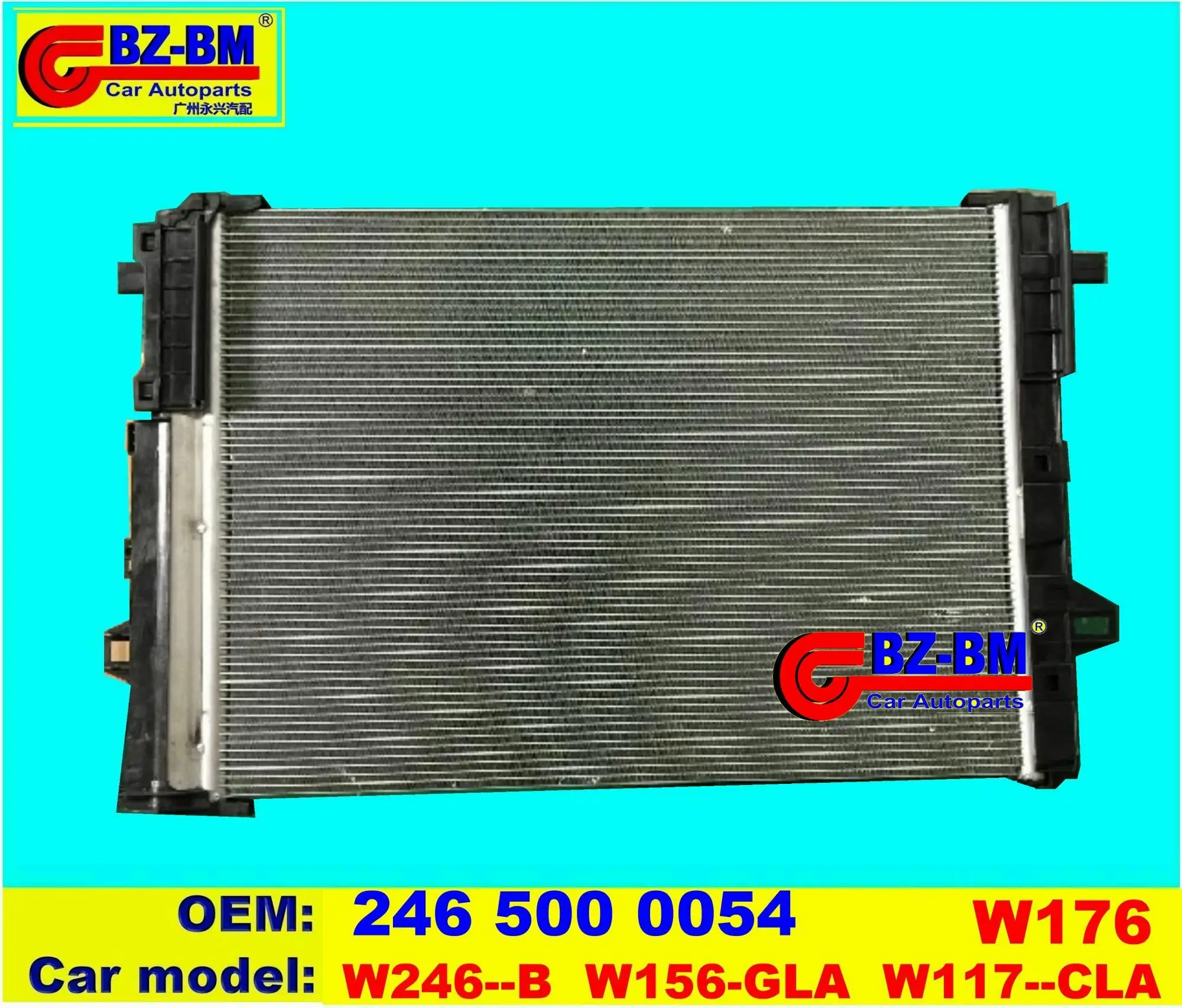 Engine Radiator For Bz Smart Oem 4515000154 Condenser Water Tank - Buy ...