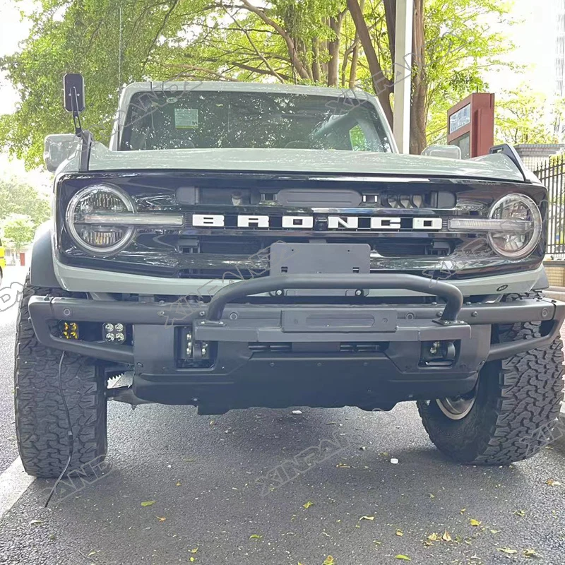 Bull Bar Front Bumper Winch Capable for Ford Bronco 2021 2022