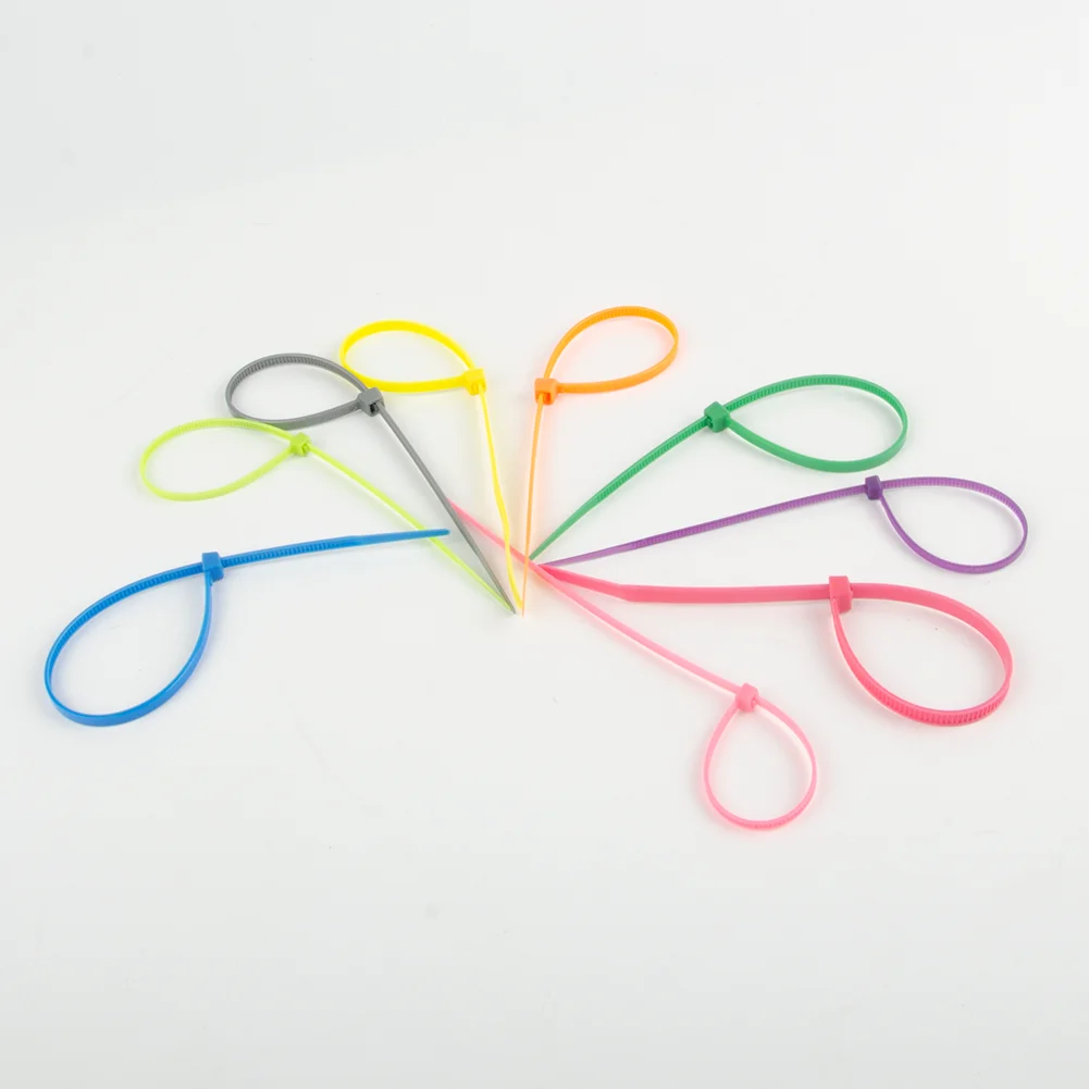 Plastic Nylon Cable Tie Tensioner Wire Bundle Fixed Bundle Self-locking ...