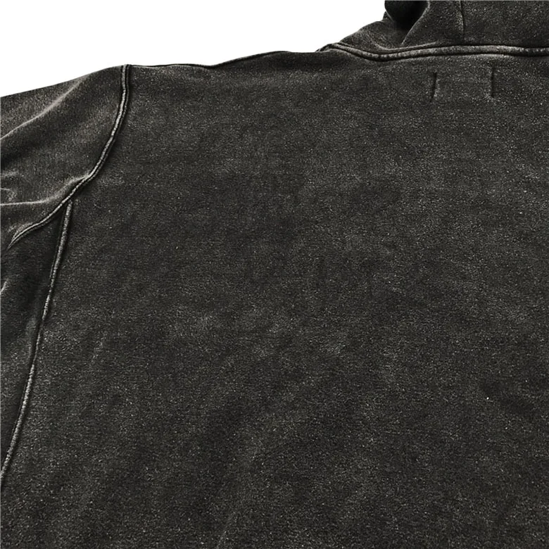 Shop Custom Men's Distressed Washed Hoody - Vintage Acid Wash