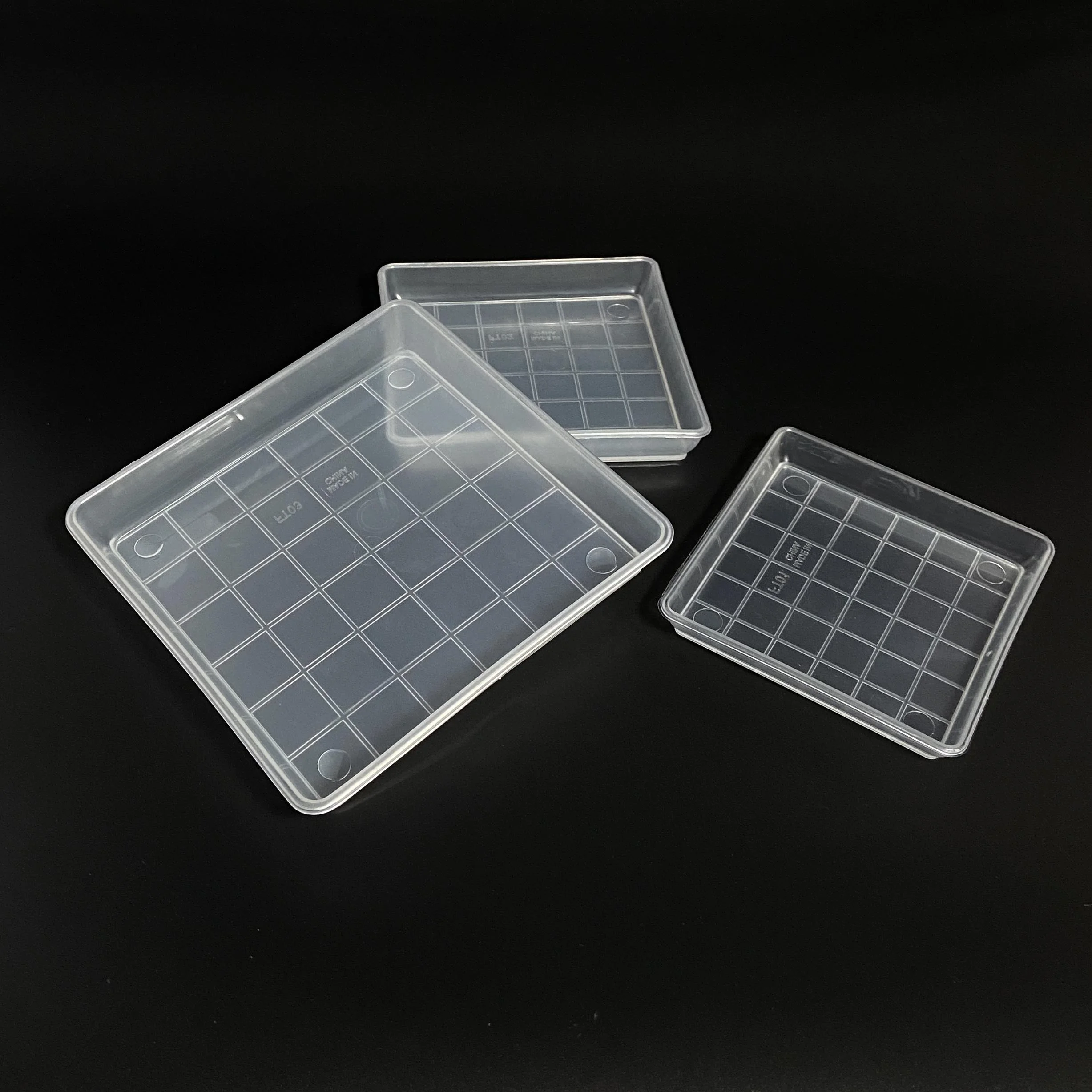 Cheap Multi Sizes Plastic Square Transparent Trays Saucers| Alibaba.com