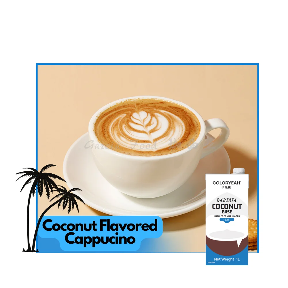 1kg X 12 Pcs Hot Selling Coloryeah Barista Coconut Base Foamable Thick ...