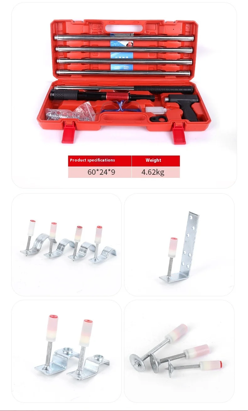 Integrated Ceiling Fastener Metal/Steel Handheld Nail Installing Tool ...