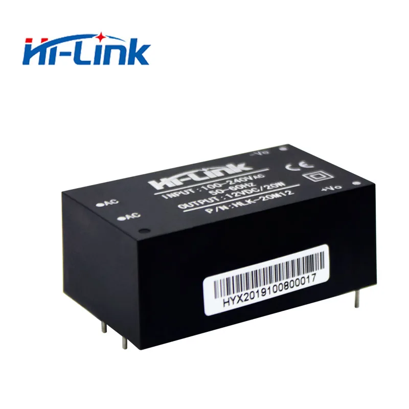 Hilink Ac Dc Circuit Converter Power Module Hlk-20m12 220v To 12v 20w ...