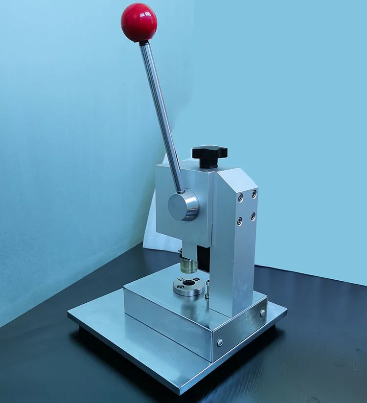 Manual Coin Cell Punching Machine For Lithium Battery Equipment - Buy ...