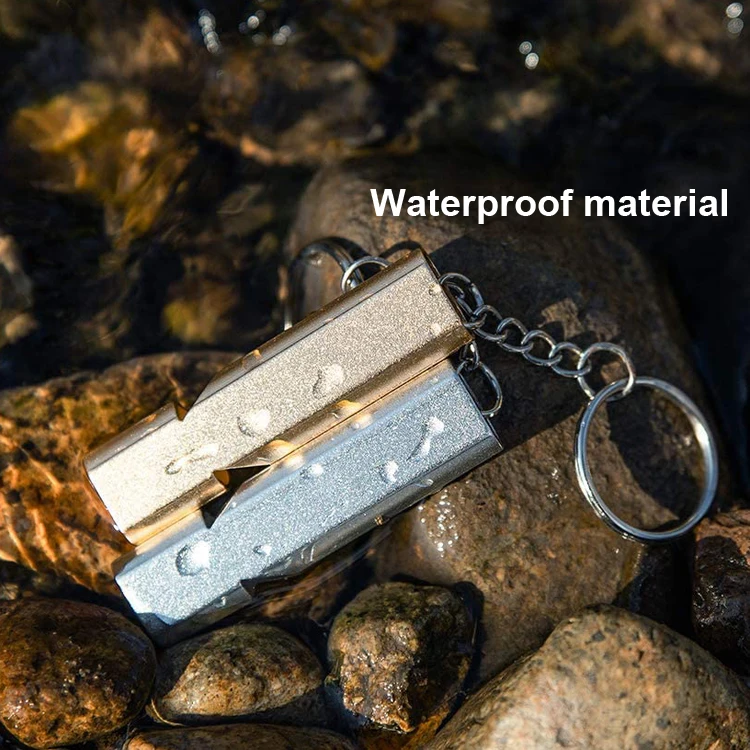 Custom Logo Printed Aluminum Outdoor Camping Emergency Survival Metal ...