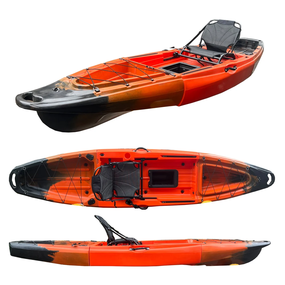 12ft Single Sit On Top Three Section Modular Fishing Kayak Profession ...